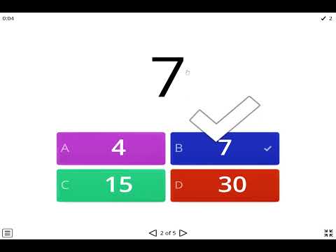 Wordwall template quiz