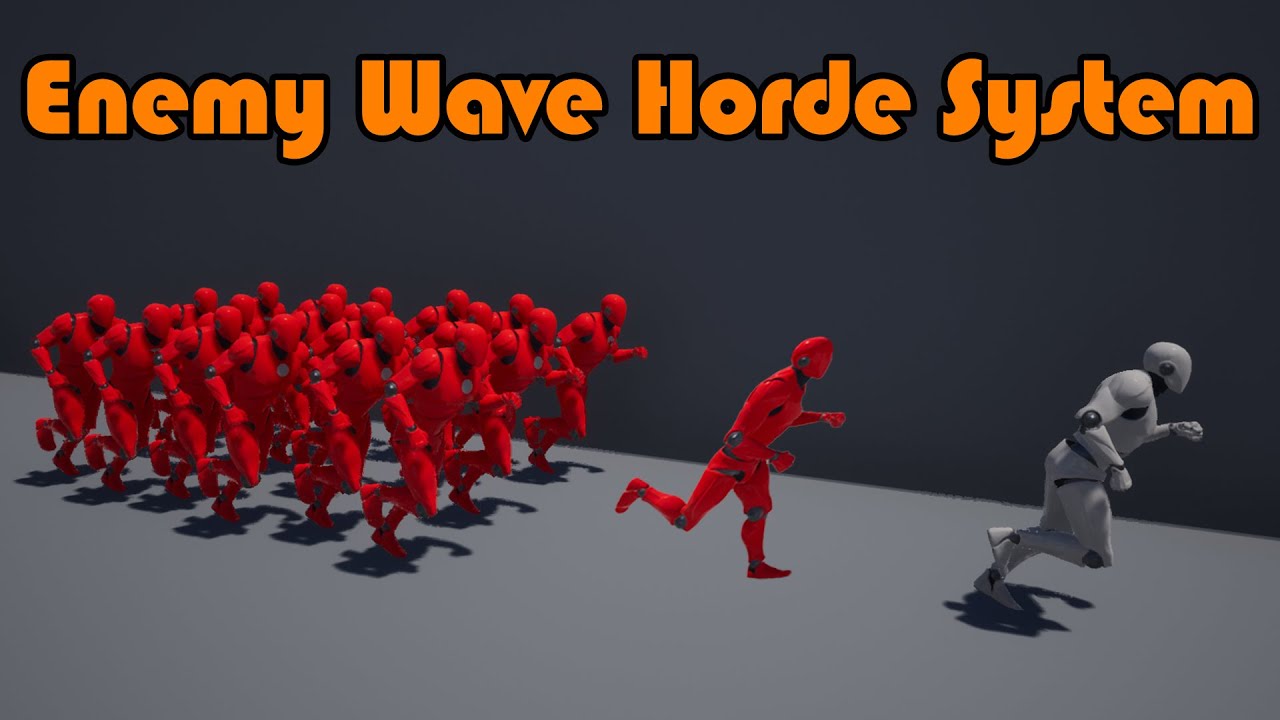 Enemy Horde Wave System - Unreal Engine Tutorial