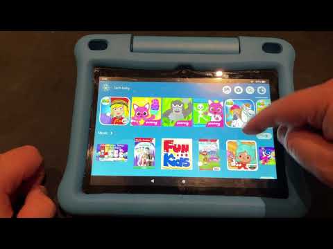 Adding apps and other content to Kids profile | Amazon Fire HD8 Kids