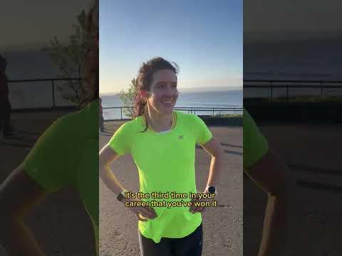 2025 Women’s 5km Champion Morag Millar from Central AC