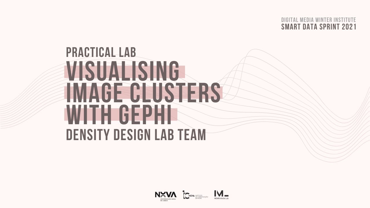 Visualising image clusters with Gephi (part 1) | Density Design Lab Team | #SMARTDataSprint 2021