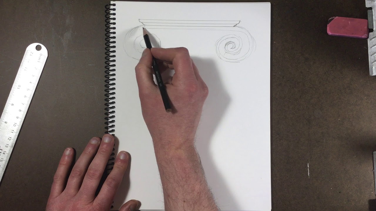 Drawing Ionic Columns