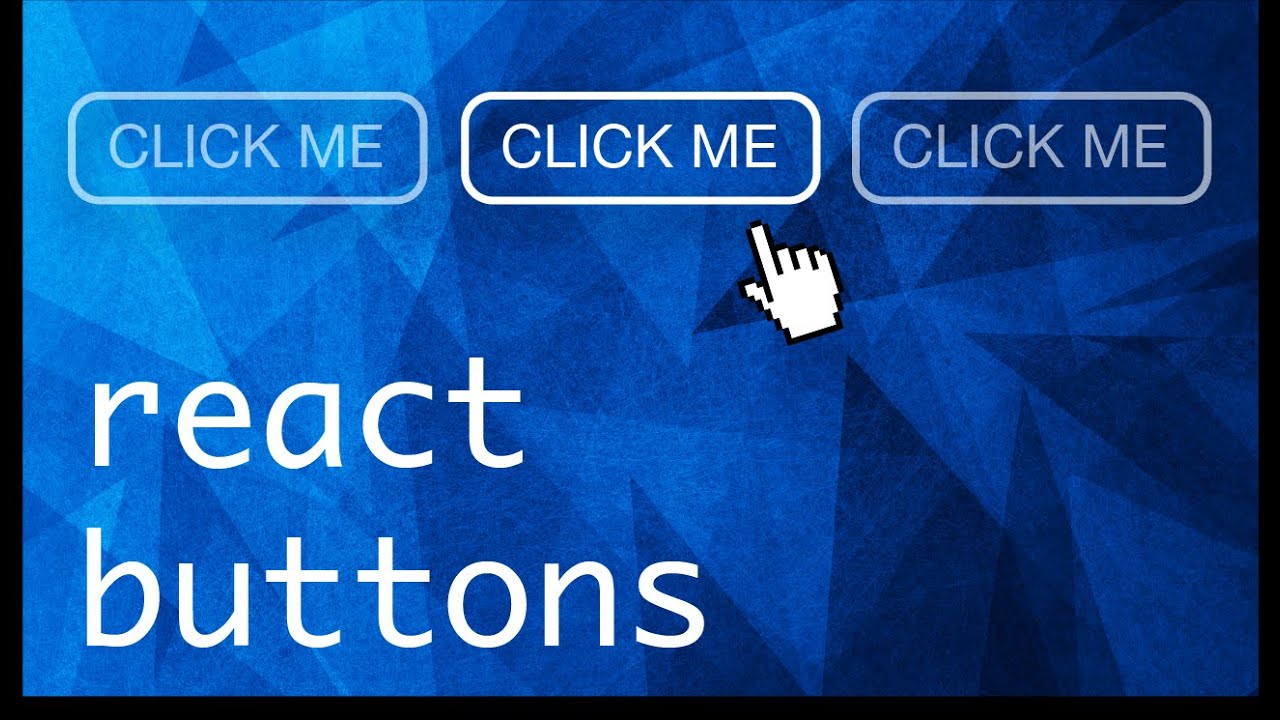 How To Create a Button with React