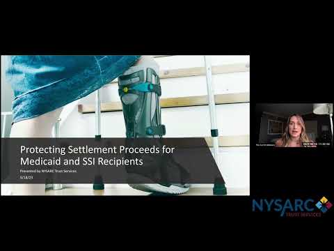 Protecting Settlement Proceeds for Medicaid and SSI Recipients