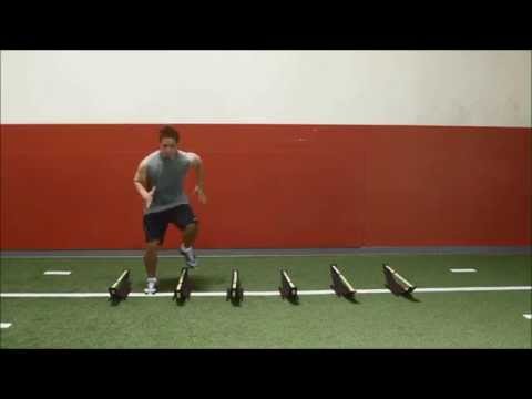 Lateral Low Hurdle Run | myworkouts.io