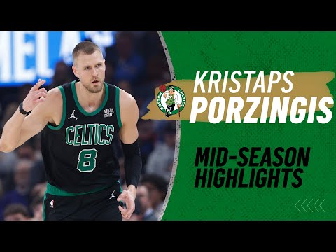 Celtics 2023-24 Season Highlights | Best of Kristaps Porzingis