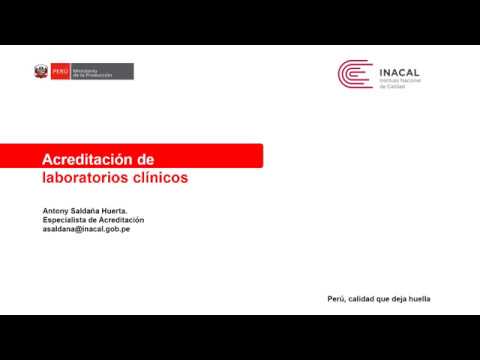 Proceso de acreditacion en laboratorios clinicos por INACAL