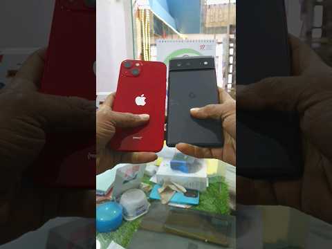 Apple iPhone 13 Vs Google Pixel 6 Camera Test || Google Pixel 6 Vs IPhone 13 || #shorts