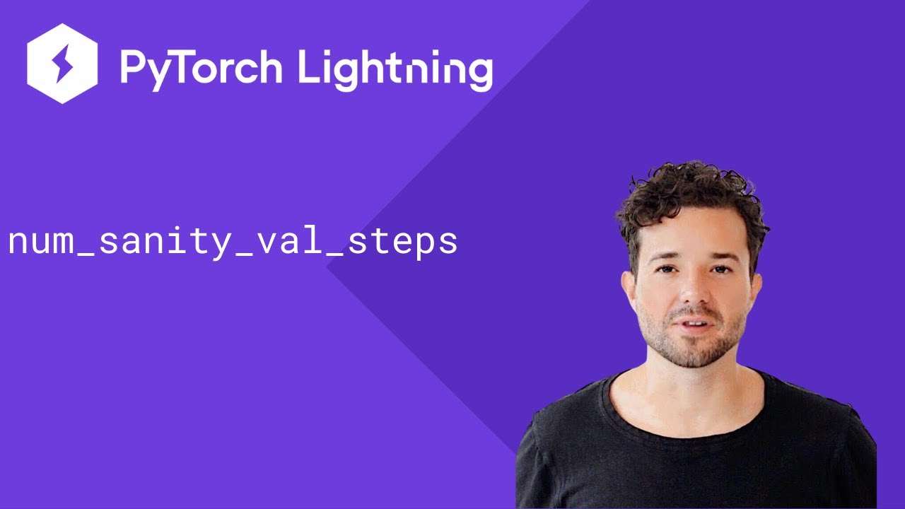 PyTorch Lightning - num sanity val steps