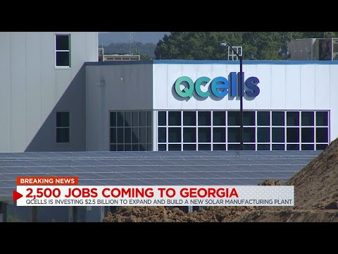 Korean solar company bringing new jobs to Dalton with $2.5 billion plant expansion