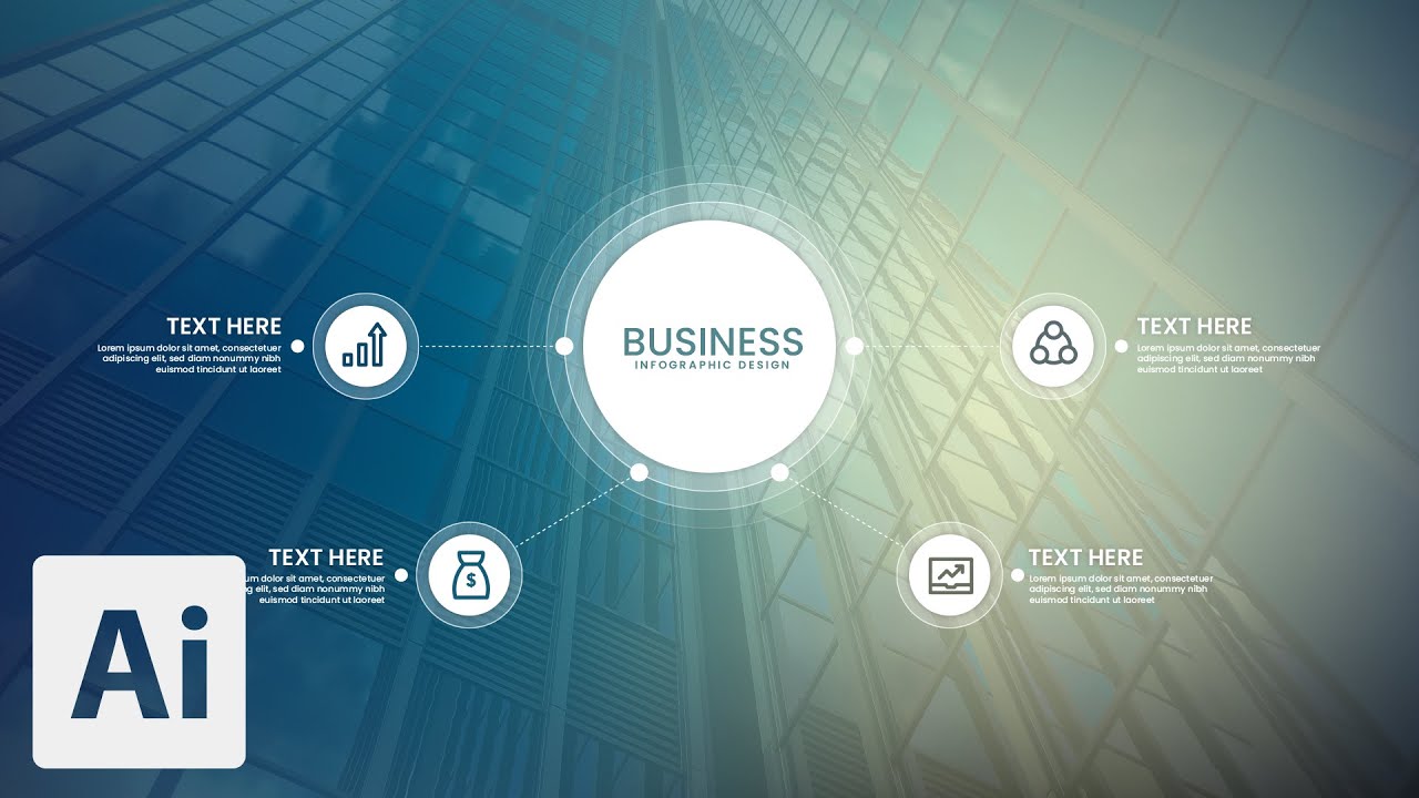 How to Create an Infographic Design (6) | Adobe Illustrator Tutorials