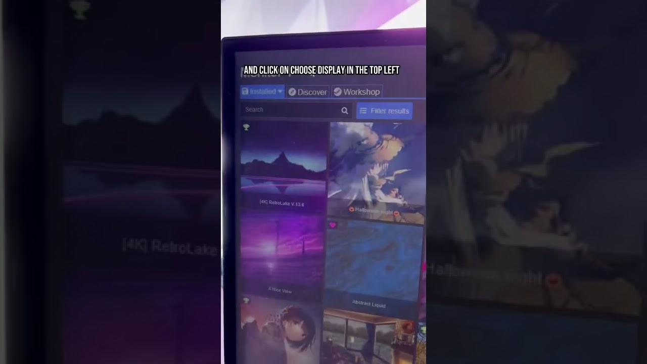 Stretch Wallpaper w/ Wallpaper Engine | #shorts