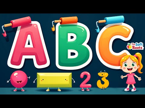 Preschool Learning activities for 3 year olds at home | Learn ABC Phonics Shapes Numbers Colors 🌈