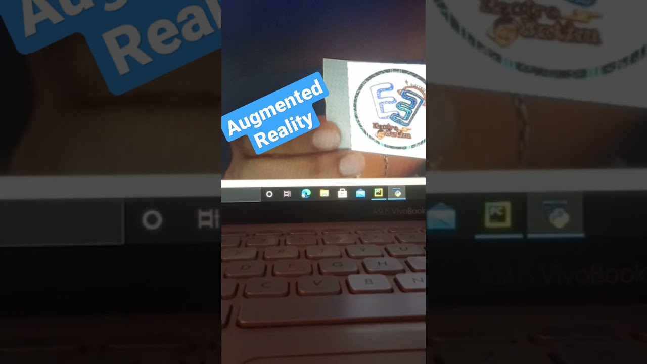 Augmented Reality Using Python #shorts