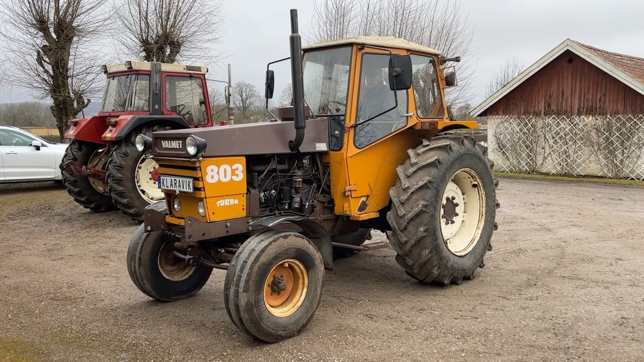 Traktor Valmet 803, Falköping, Klaravik auktioner