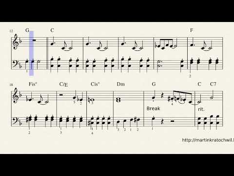 Potato Blues _ Easy Piano Sheet