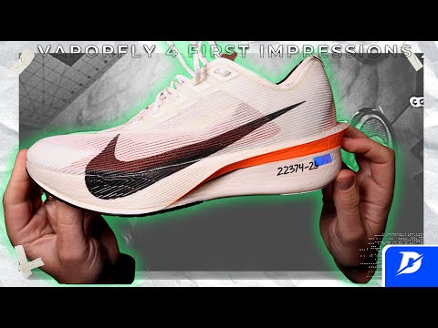 NIKE VAPORFLY 4 First Impressions: What Changed? Noticeable Upgrades?