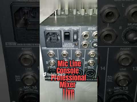 Mackie 1604‑VLZ Pro in 54 Sec Classic 16‑Channel Mixer #Shorts