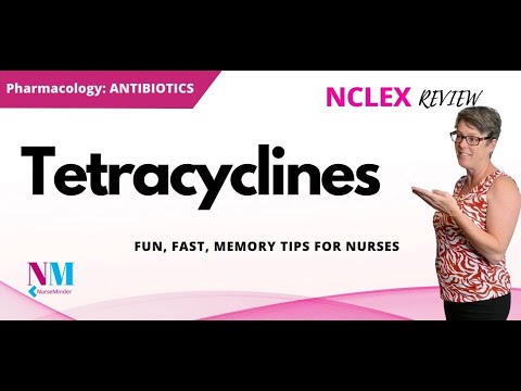 Tetracyclines: a Fun and EASY way to learn