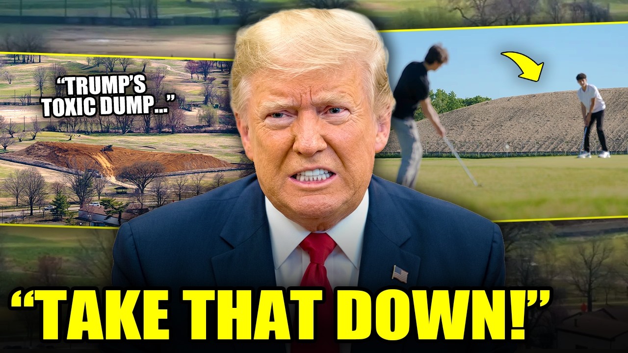 Trump FUMES After NASTY SURPRISE Appears At His Golf Course!