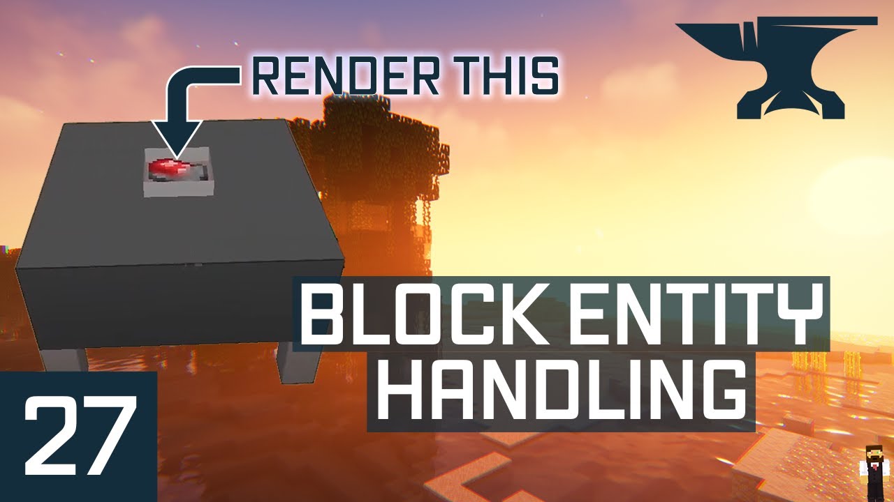 Minecraft 1.19.2 Forge Modding Tutorial | BLOCK ENTITY RENDERER | #27