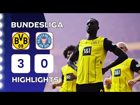 Borussia Dortmund - Holstein Kiel | 3-0 | Highlights | Bundesliga 2024-25 | dortmund kiel