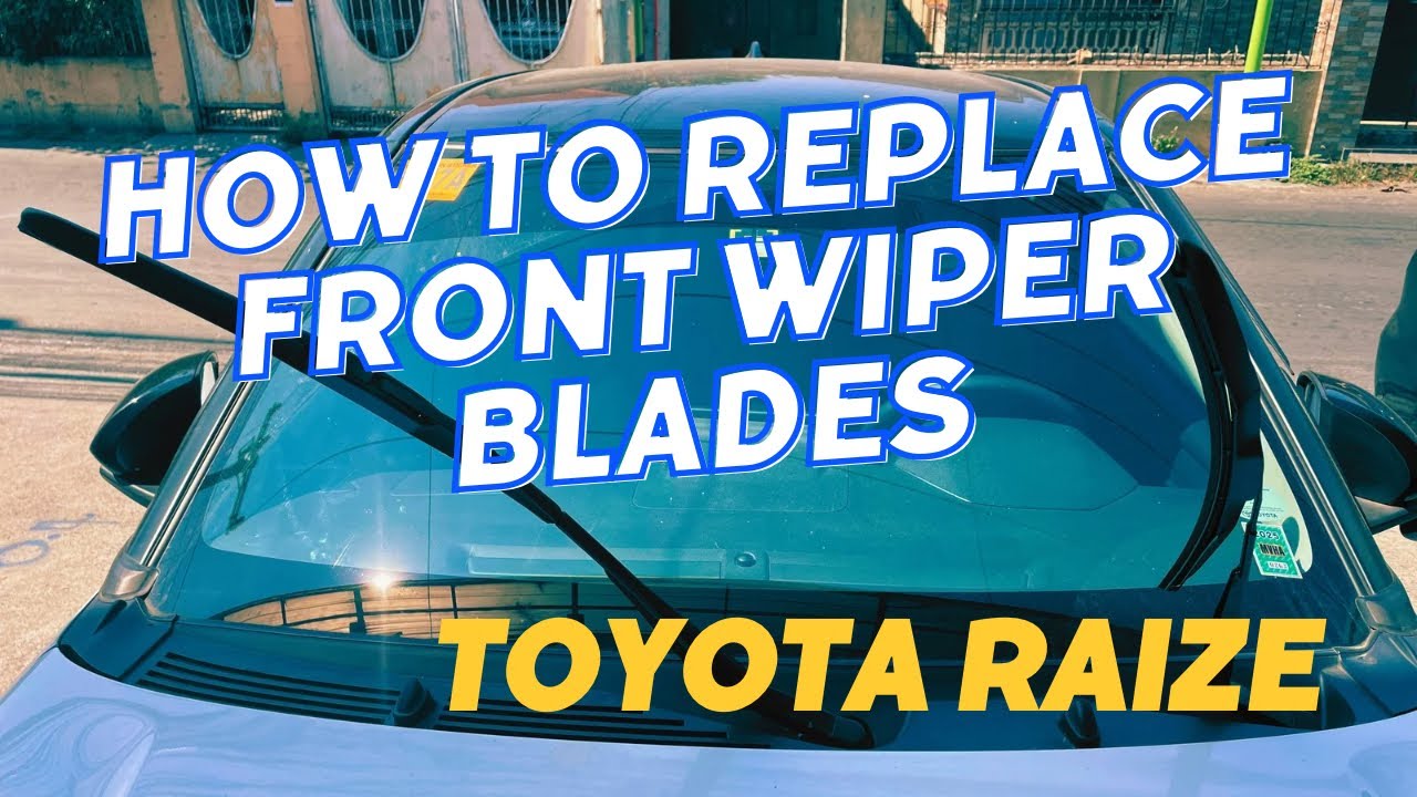 How to Change Wiper Blades - Toyota Raize / Daihatsu Rocky