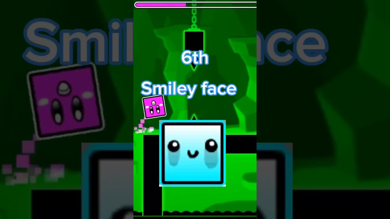 Top 8 icons for cube in GD. #gd #icons 🤗