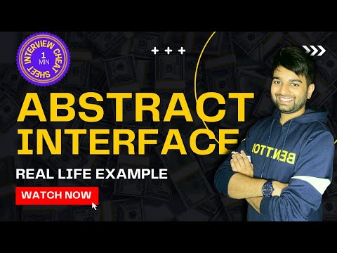 Abstraction???? vs encapsulation ???? | Interview cheat sheet