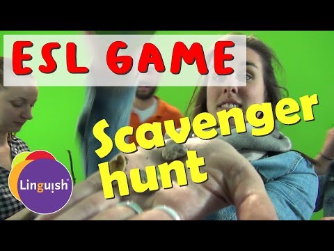 Linguish ESL Games // Scavenger hunt // LT416
