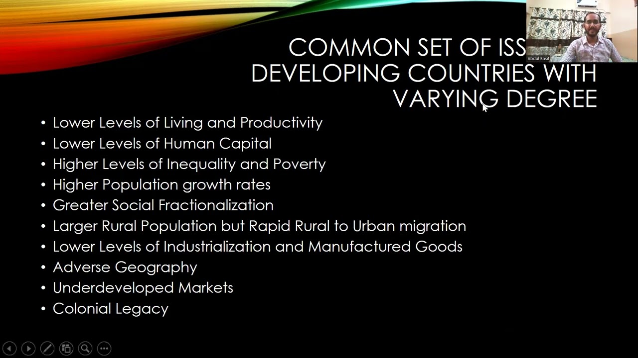 Lecture: 1(2) Comparative Economic Development