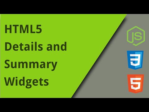 Learn HTML5 Details and Summary Elements - Mind Luster