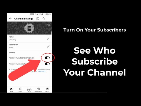 How to set Subscriptions to Public on Mobile | How to Visible subscription