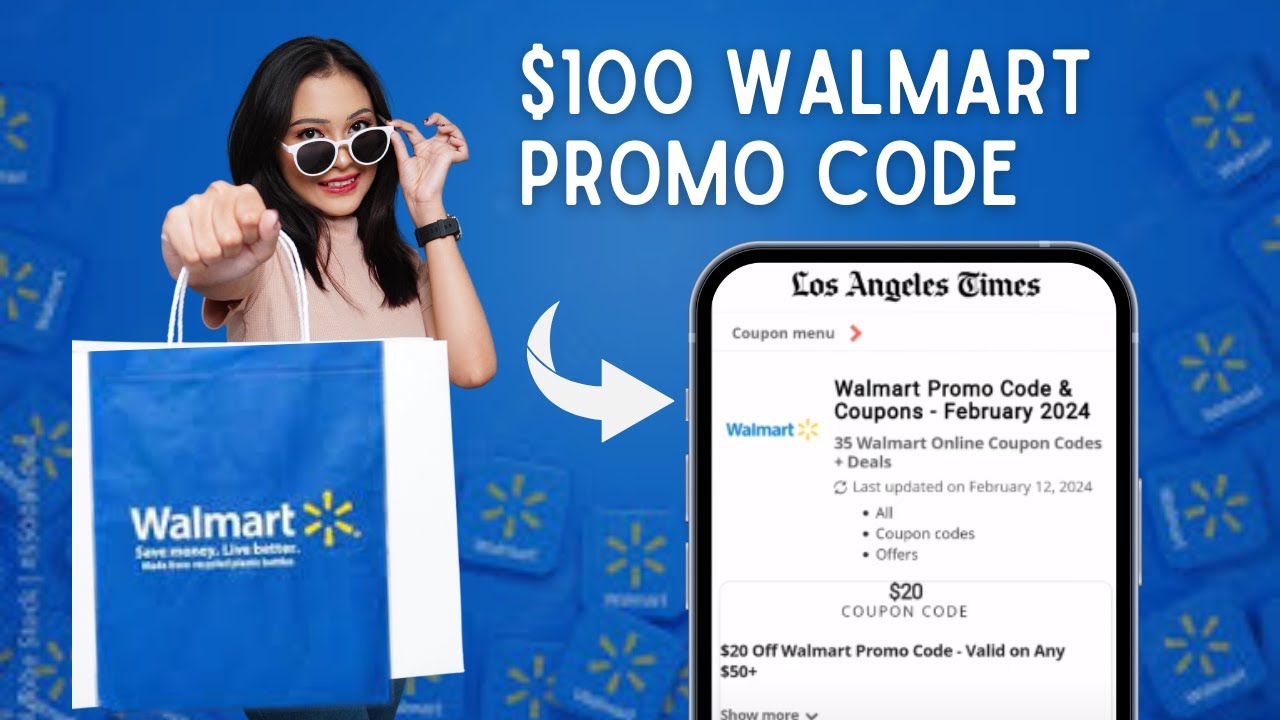 $100 Walmart Promo Code 2024 | Walmart Coupon Code (WORKING)