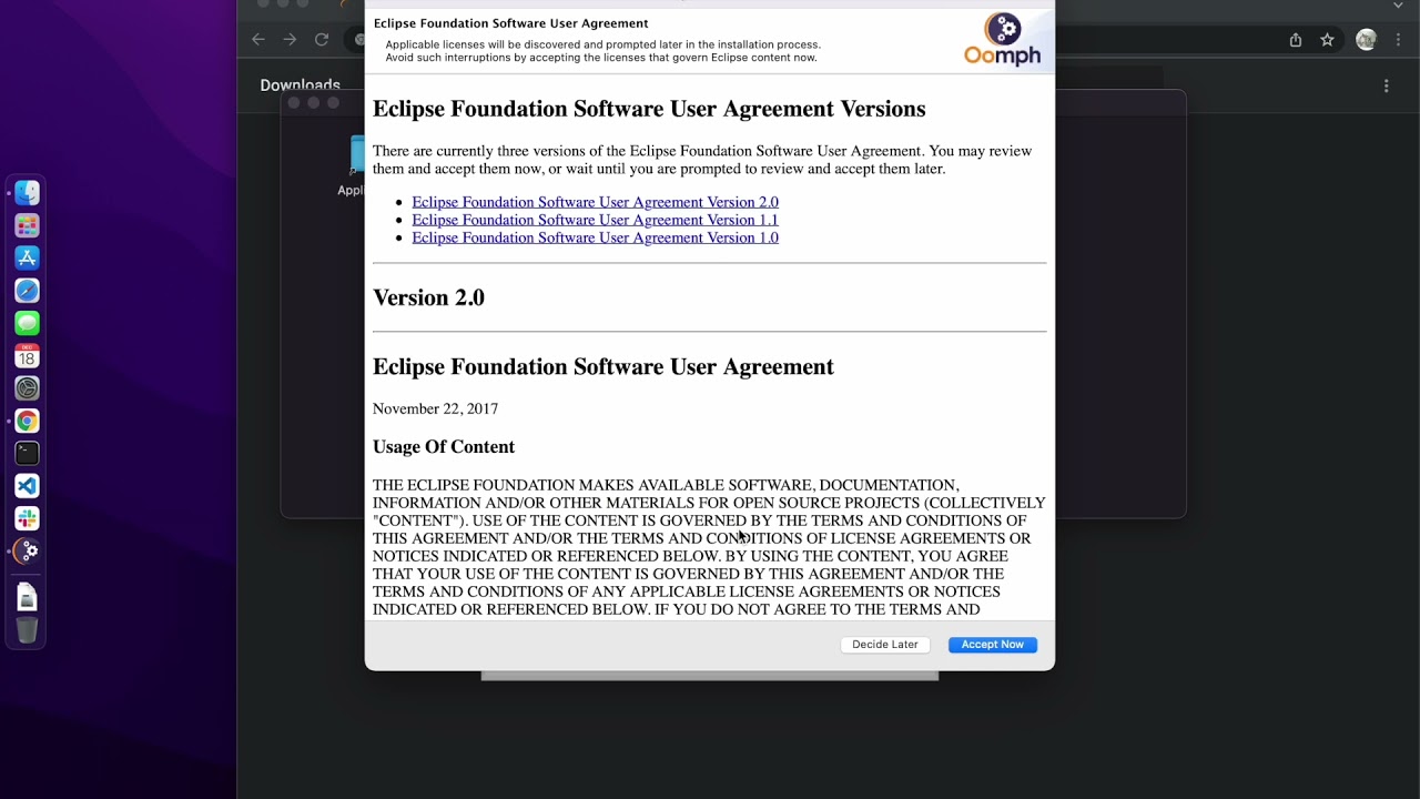 008 - Install Eclipse - Python IDE - Mac M1