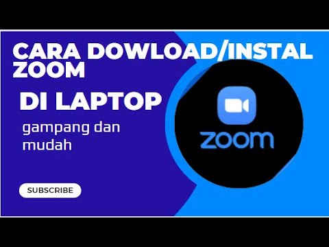 Cara Cepat download Dan Instal Aplikasi Zoom Di Laptop
