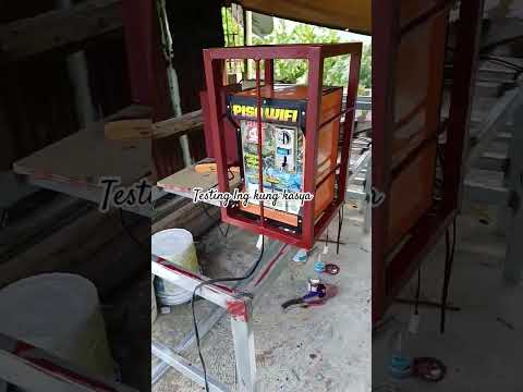 DIY | PISO WIFI CAGE. | Testing kung magkasya.....