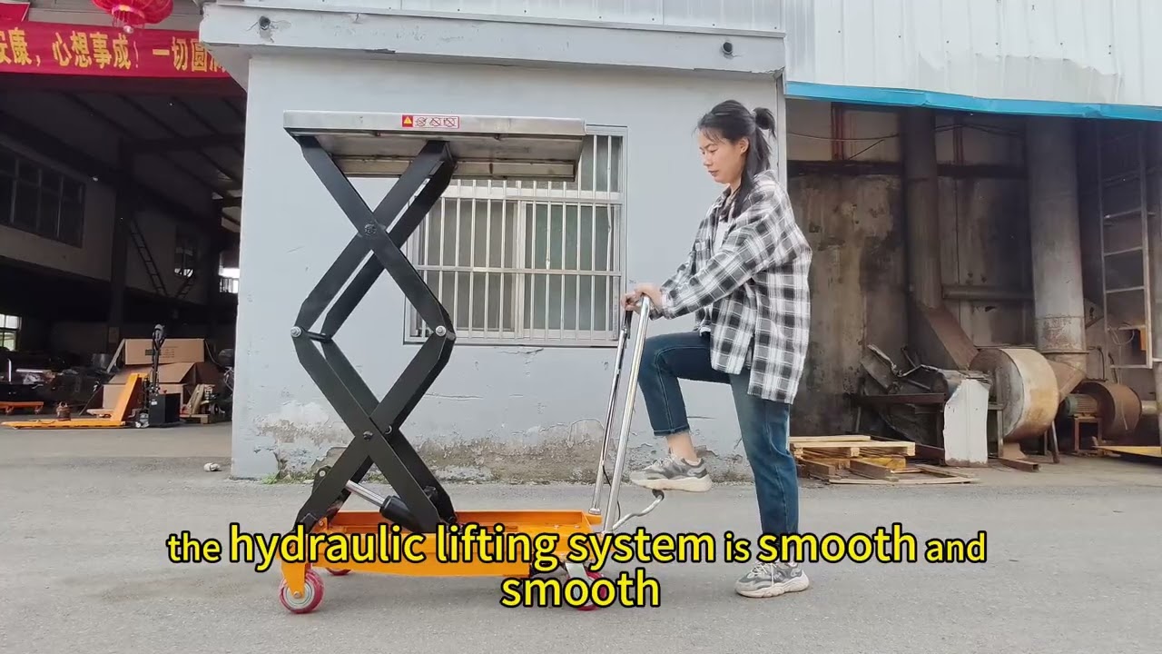 Small Lift, Big Power! 💪 Stainless Steel Platform in Action