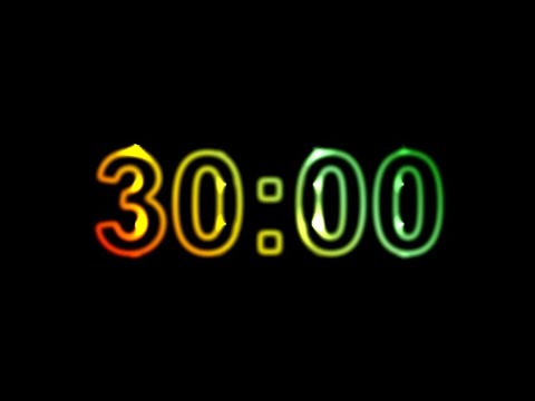30 Minute Timer with Alarm No Music
