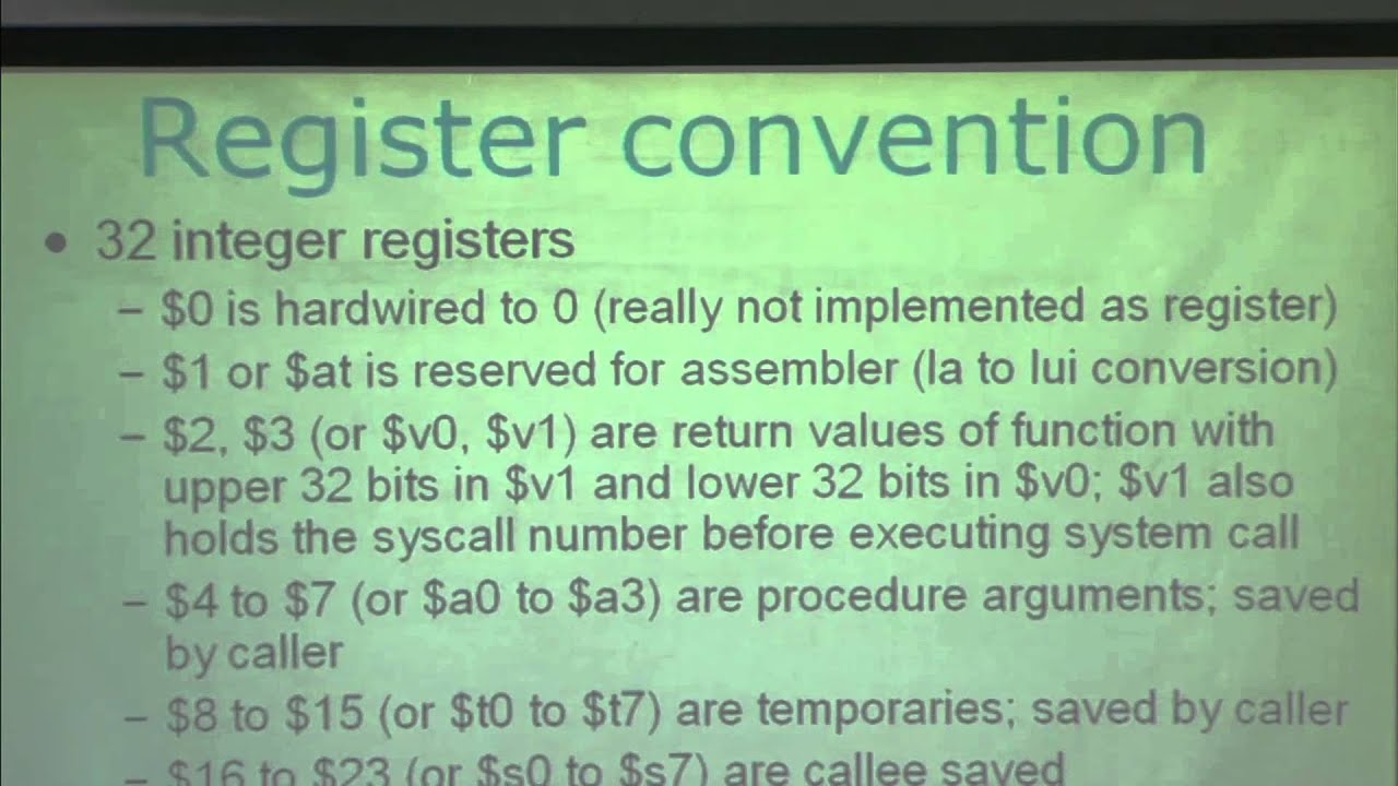Mod-01 Lec-07 Case study with MIPS-I