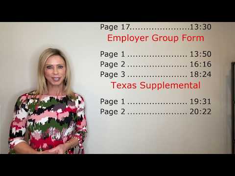 BCBSTX Employer Enrollment Form Instructions