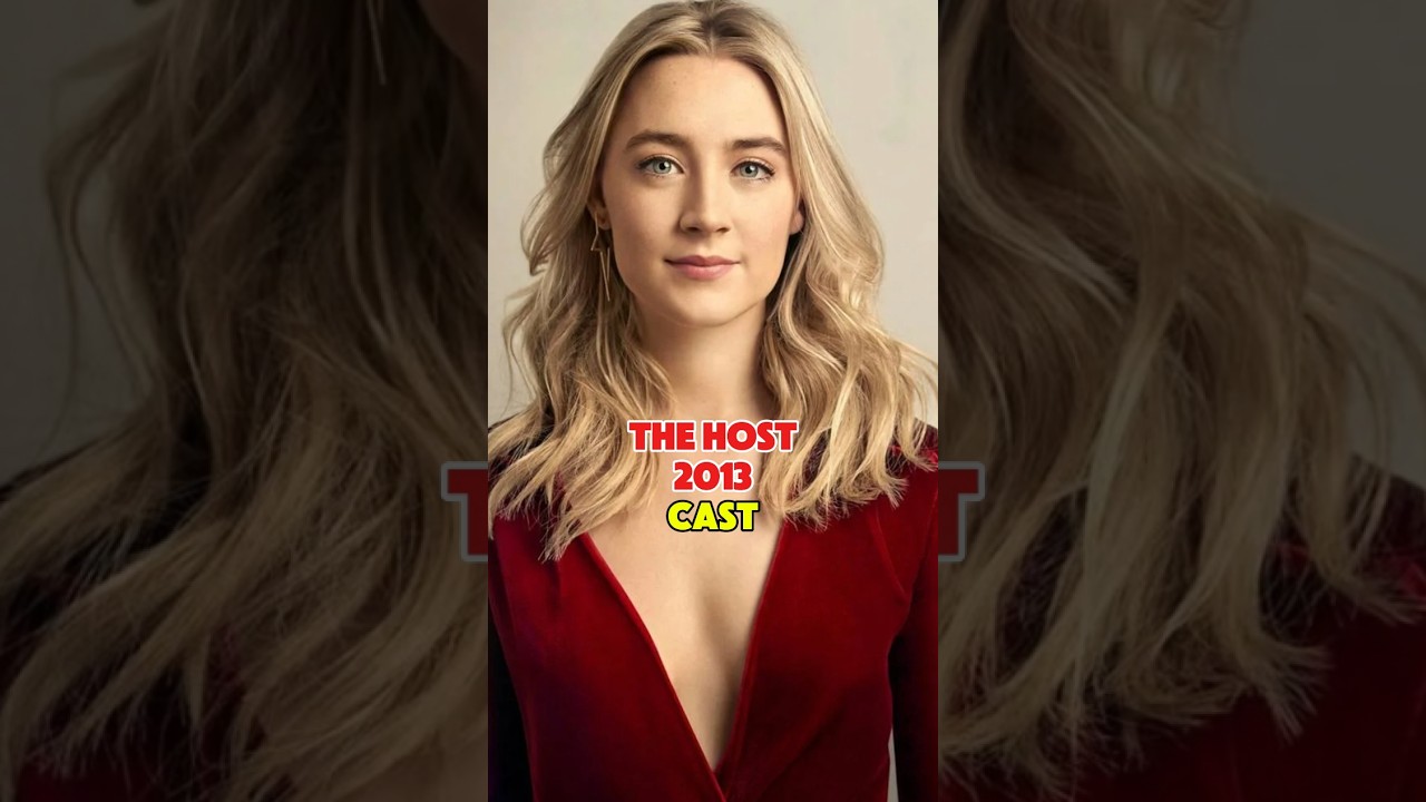 The Host 2013/Cast/Then And Now/Saoirse Ronan/Diane Kruger.#edit #love #youtubeshorts #music #funny