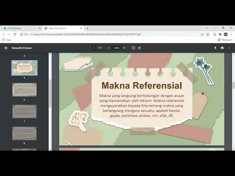 (Macam-Macam Makna) Makna Denotatif, Konotatif, Referensial dan Konseptual dalam Al-Qur’an