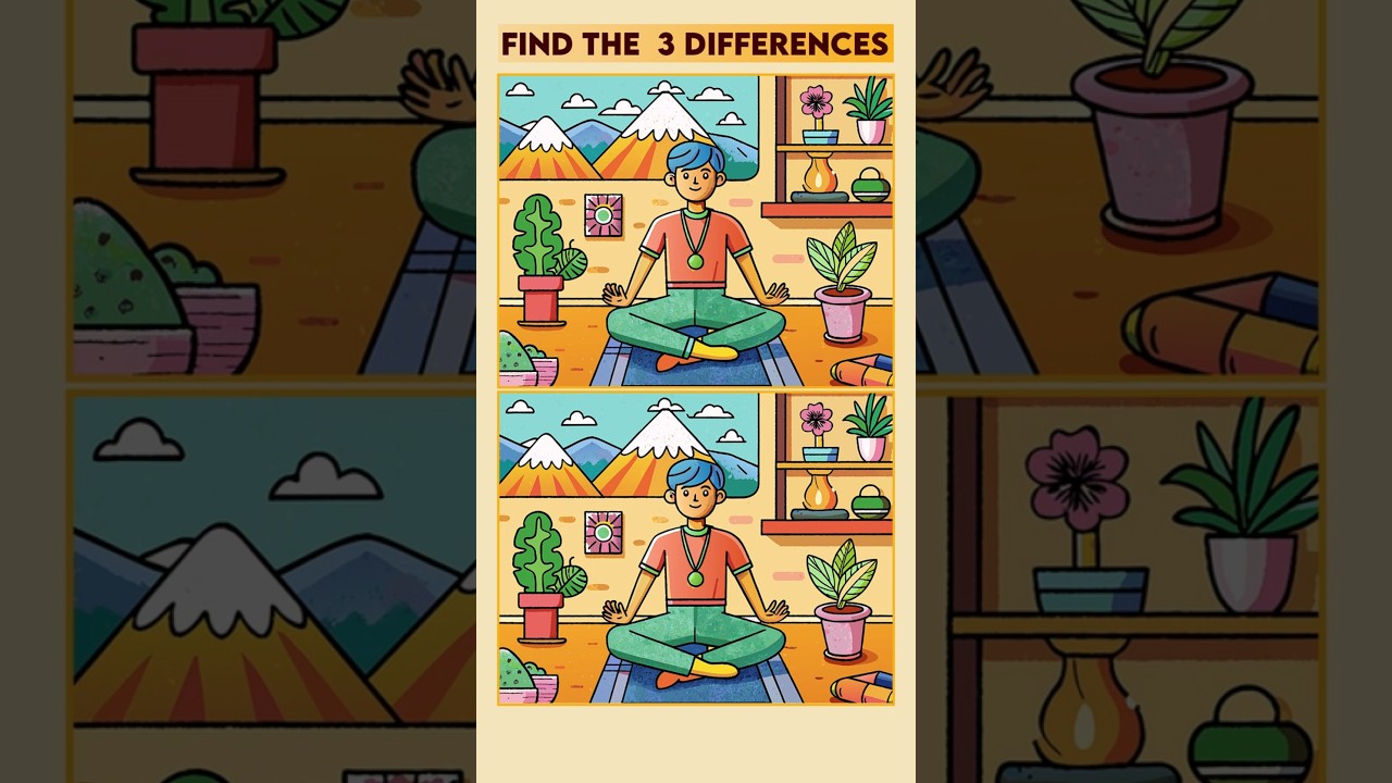 Find The 3 Differences - #255 #spotthe3differences