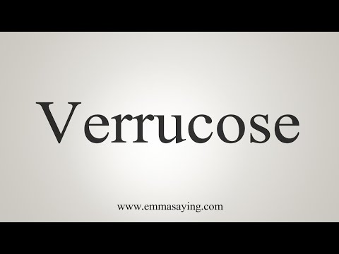 How To Say Verrucose