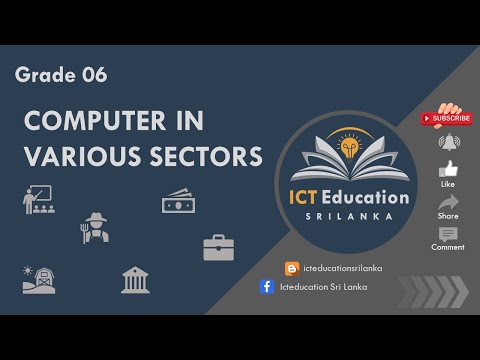 Application of Computers in Various Sectors | ICT | Grade 6