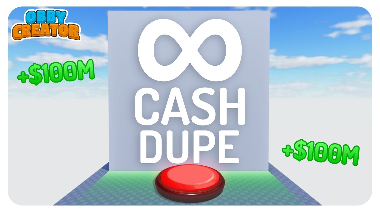 DUPE YOUR CASH WITH THIS GLITCH IN OBBY CREATOR