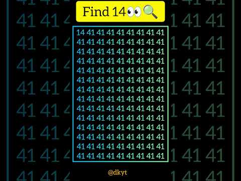 Find 14 đđ #findthedifference #findtheoddoneout #eyetest #challenge #brainteasers #gkquiz #shorts