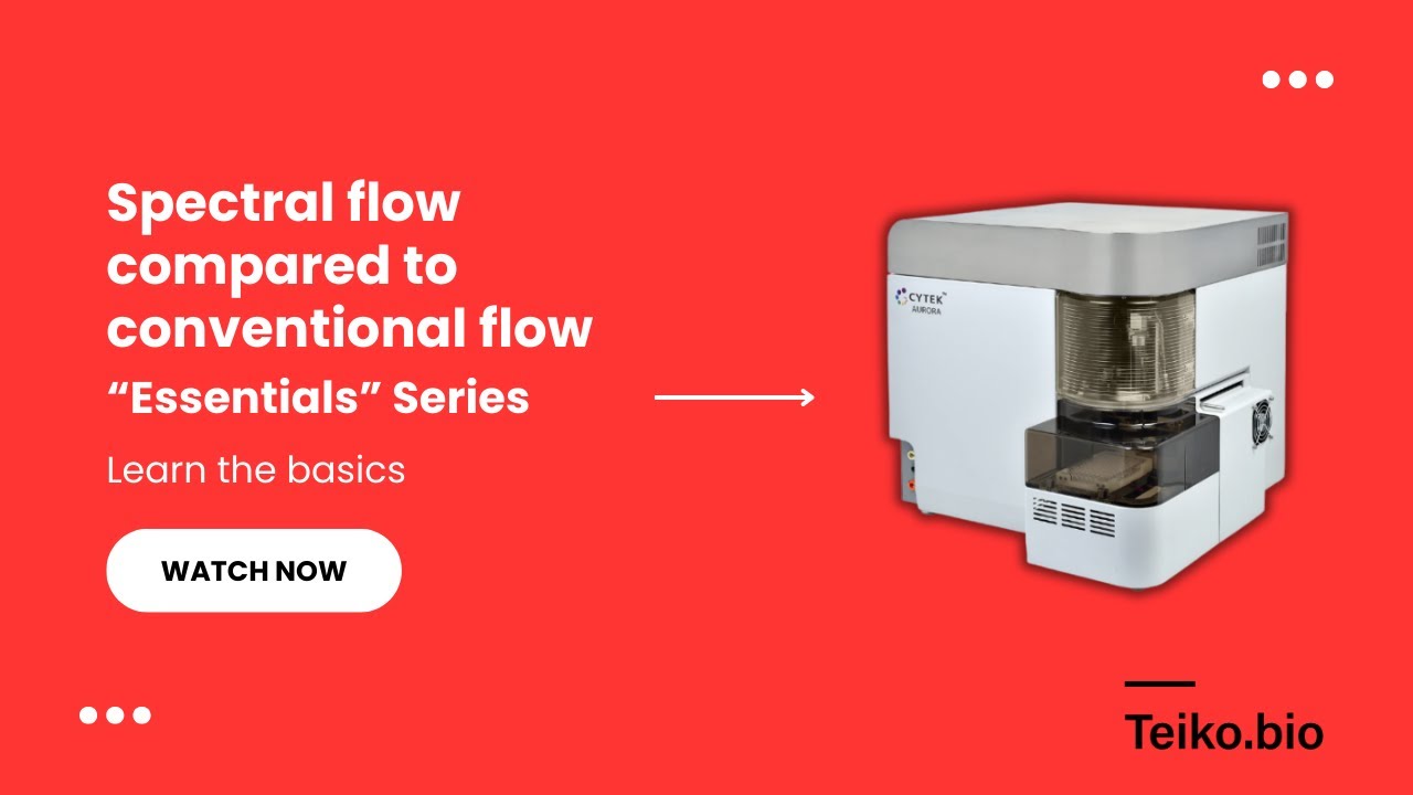 Spectral flow essentials: comparing conventional flow to full spectrum flow cytometry