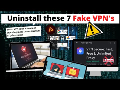 Fake VPN's that steal your Private Data's